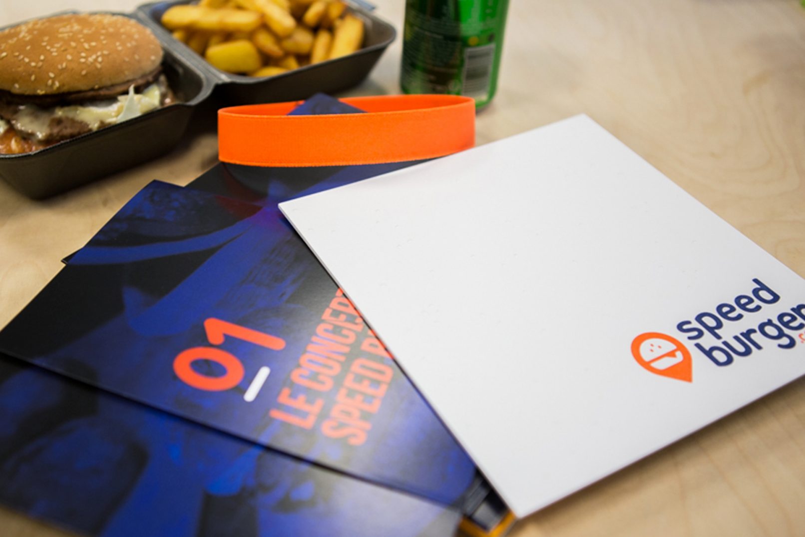 Plaquette franchisés SPEED BURGER - un outil de séduction
